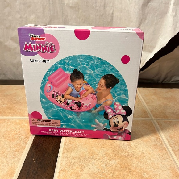 Disney | Other | Disney Jr Minnie Mouse Baby Watercraft Float Seat Pool ...